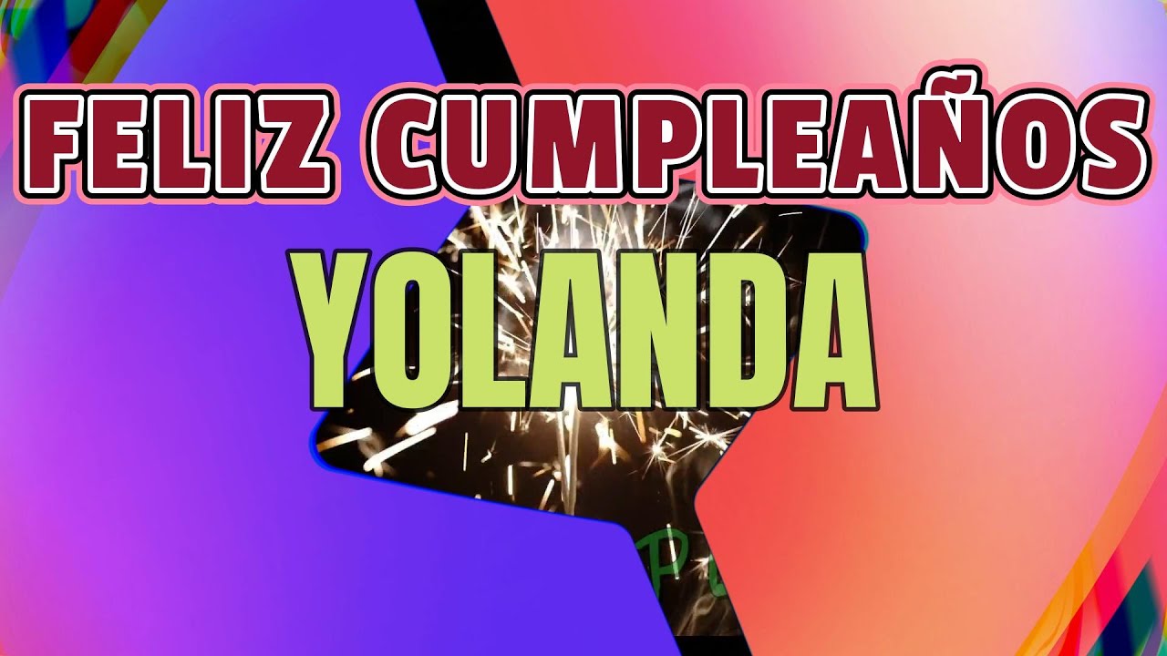 Feliz Cumpleaños Yolanda (Versión Rock) - YouTube