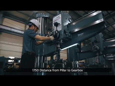 Radial Drilling Machine - JOGWANG CO., Ltd. JRD-1160, 1500, 1750, 2100 ...