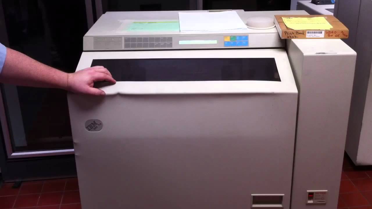 IBM 6262 T14 In Action - YouTube