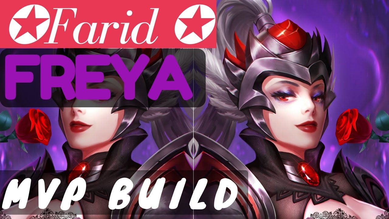 MVP Build [Rank 2 Freya ] | Dark Rose Freya Gameplay and build By Farid ...