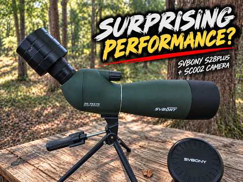 SVBONY S28 Plus Spotting Scope + SC002 Camera = Surprised