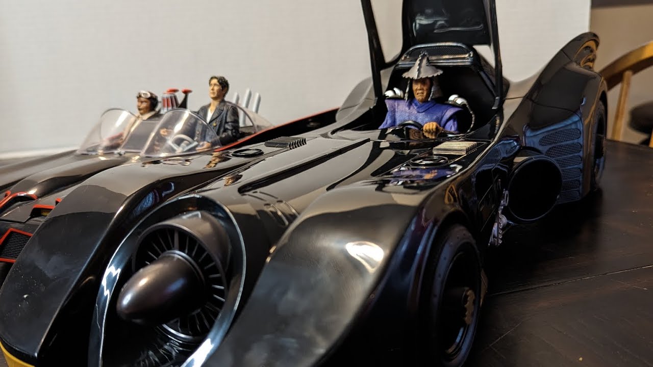 Mcfarlane The Flash Batmobile - YouTube