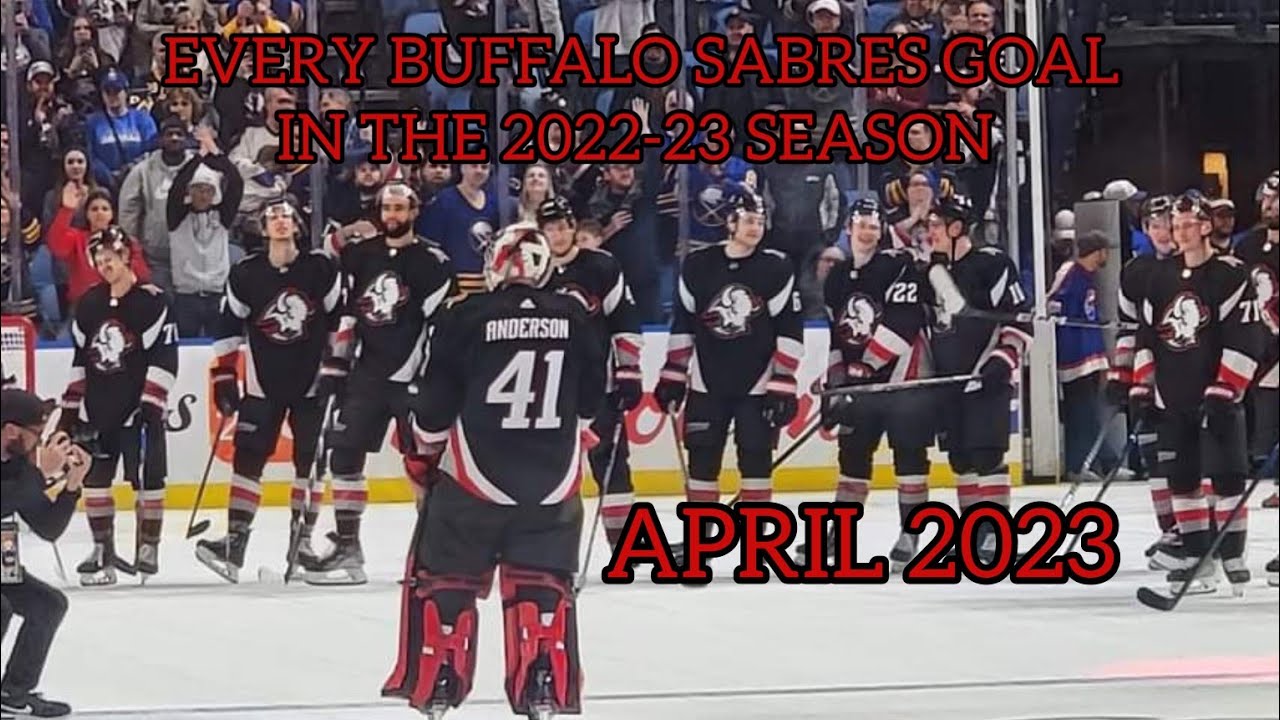 Every Buffalo Sabres Goal In The 2022-23 Season: April 2023 - YouTube