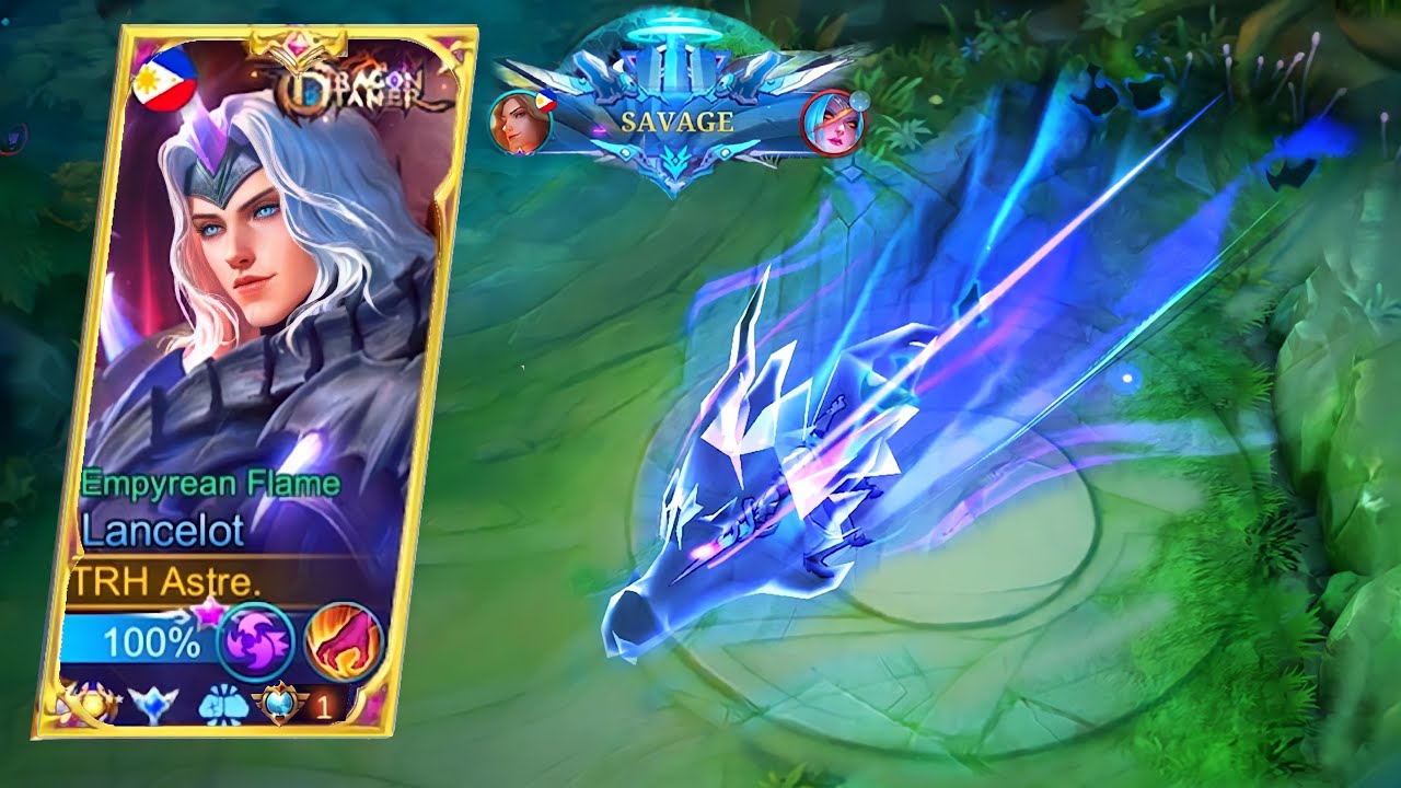 LANCELOT DRAGON TAMER SKIN IS HERE! AUTO SAVAGEE! - YouTube