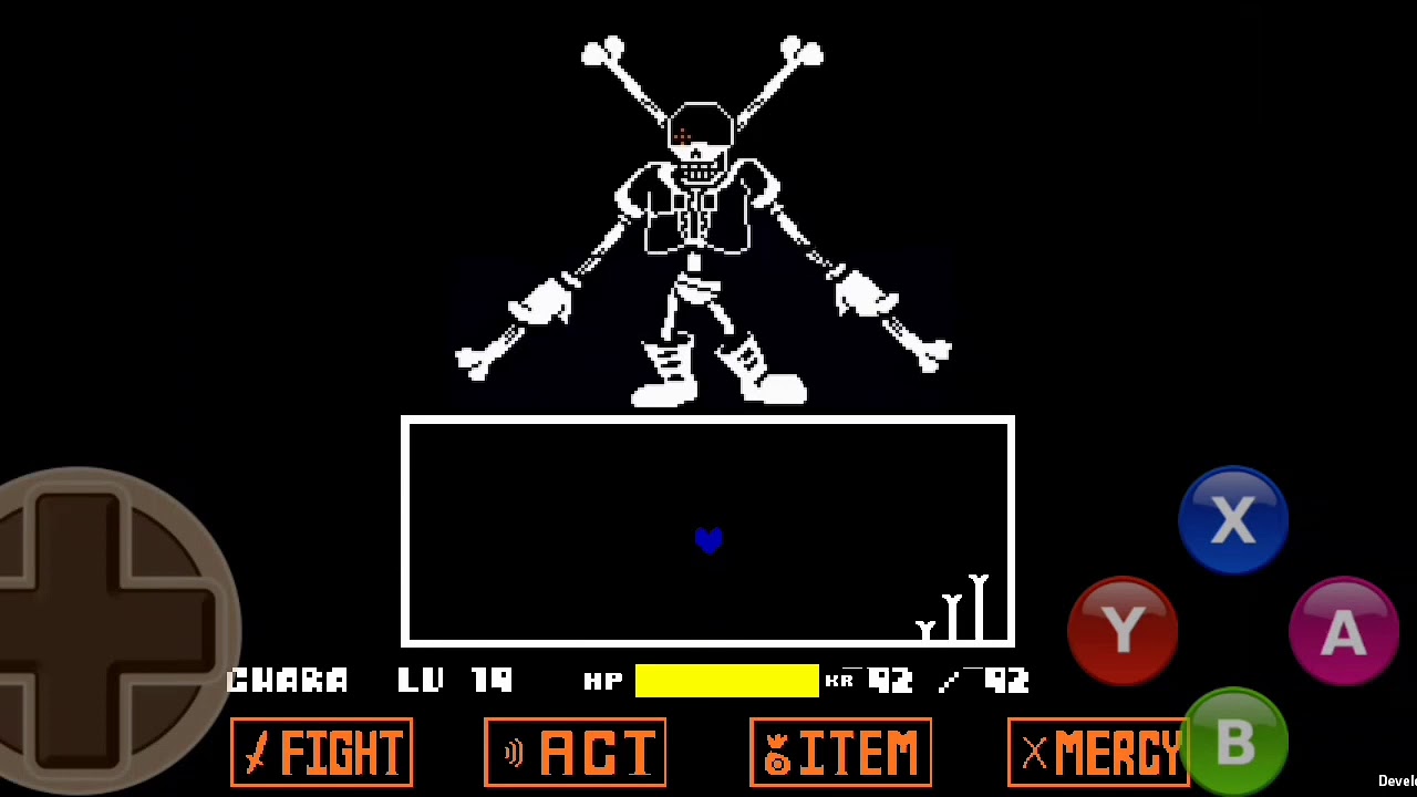 Disbelief hard mode papyrus 5 phase - YouTube