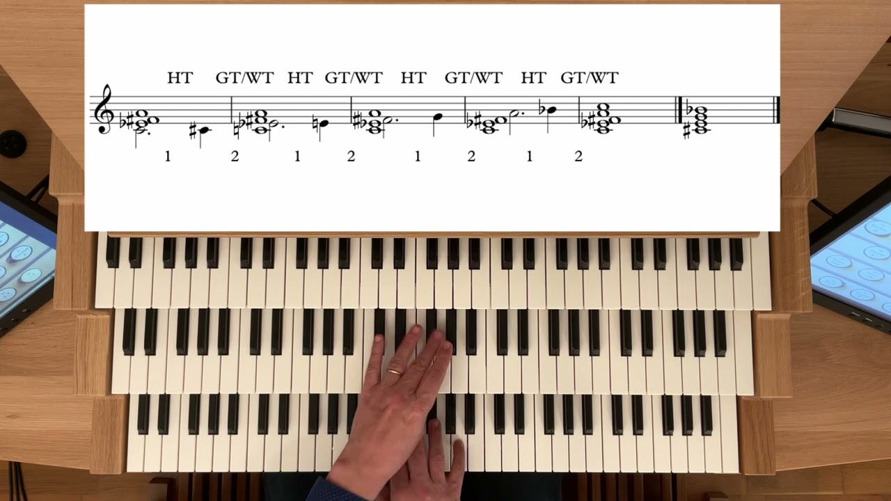 Faszination Orgelimprovisation-Distanzharmonik-Halbton-Ganzton-Skala ...