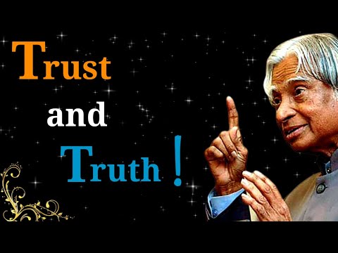 Trust and Truth ! || Dr APJ Abdul Kalam Sir Quotes || Whatsapp Status Quotes || Spread Positivity