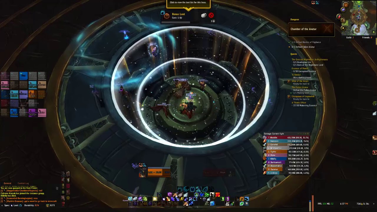 world of warcraft the guardian sanctum Raid - YouTube