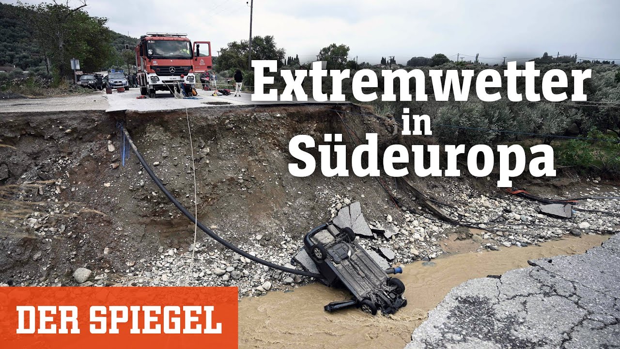 Extremwetter in Südeuropa: Rekordregen mit fatalen Folgen | DER SPIEGEL ...