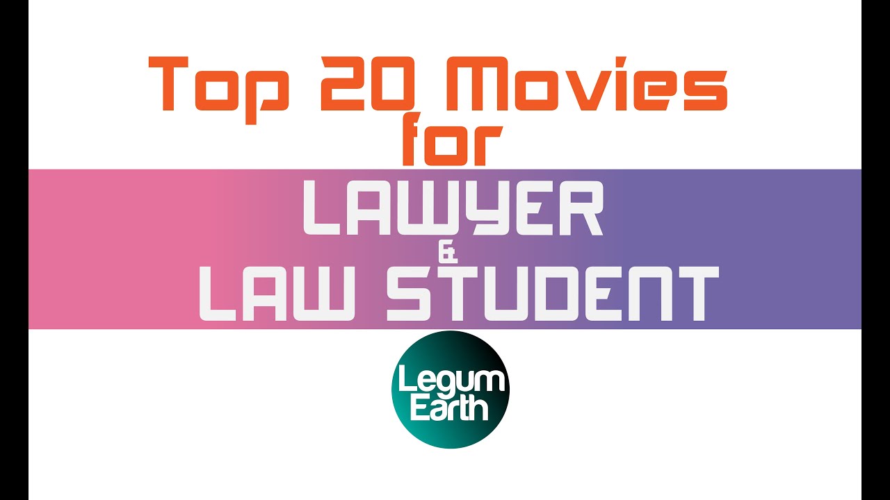 Top 20 Movies for Lawyer and Law Students - YouTube