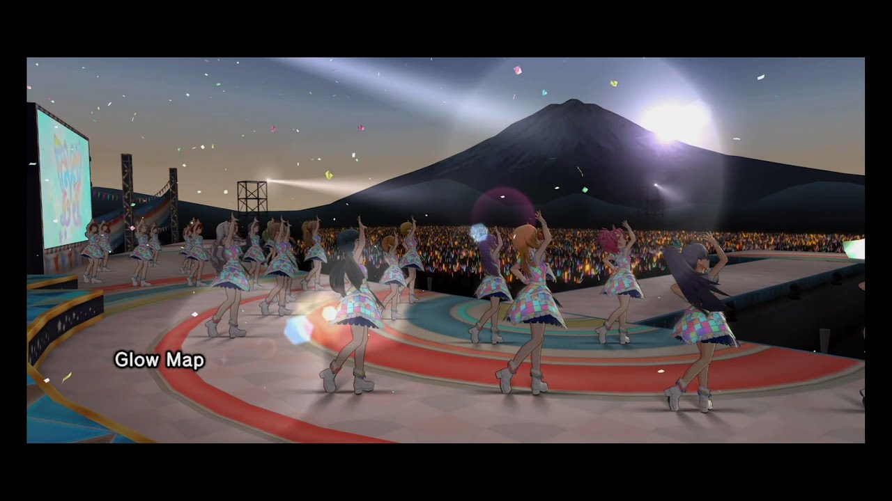 [밀리시타] Glow Map 39인 MV - YouTube