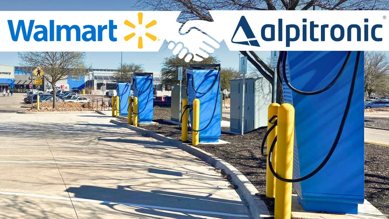 Walmart Is Building Their Own Electric Car DC Fast Charging Network ...