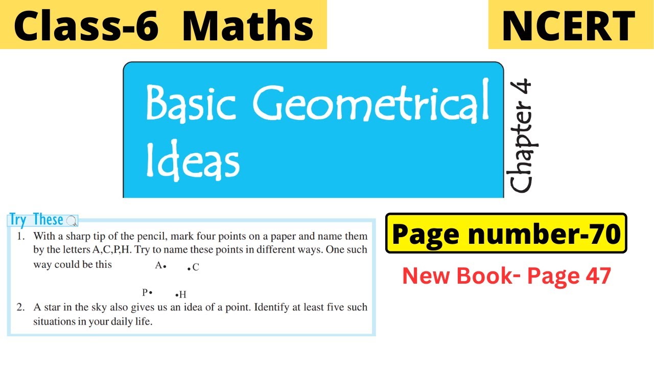 Class 6 Maths Chapter 4 Basic Geometrical Ideas | Try these page number 70 solution | #class6 ...