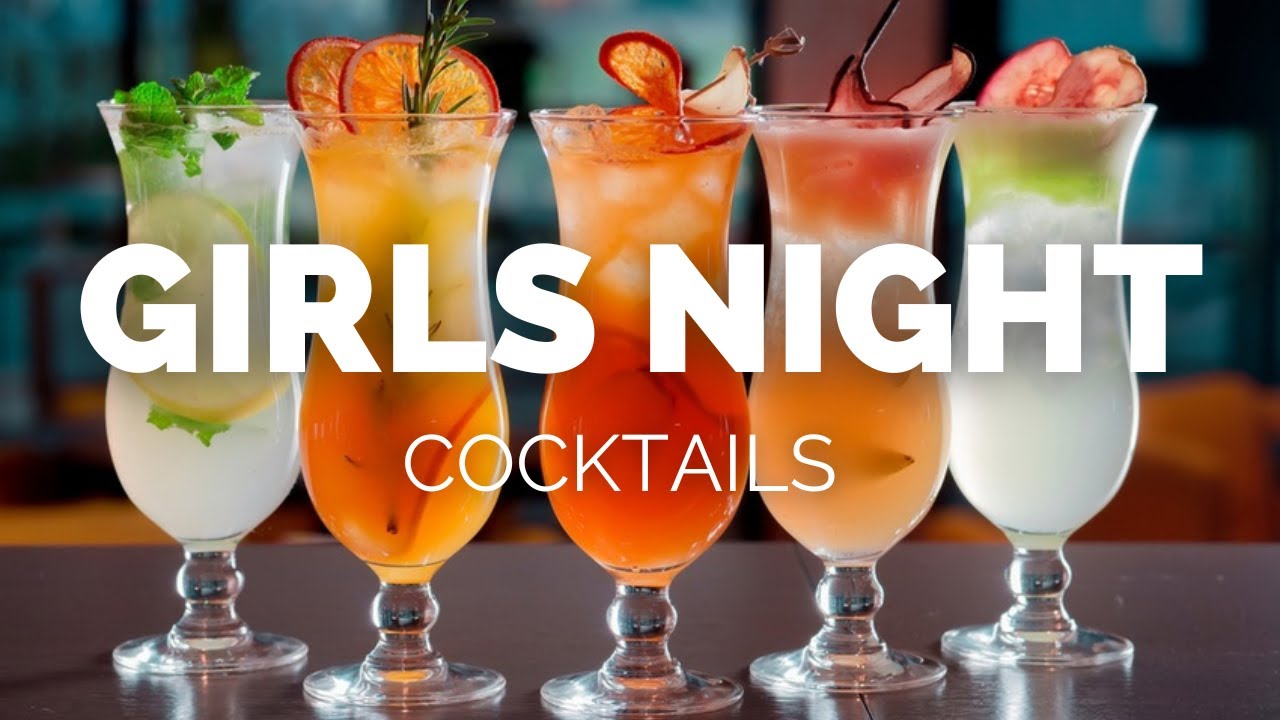 10 Easy Cocktail Recipes For Girls Nights | TIKTOK Recipes #cocktail # ...