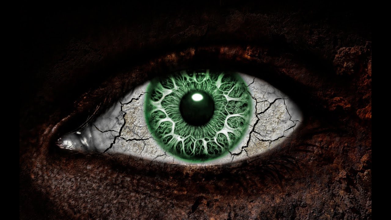Scary Eye Art