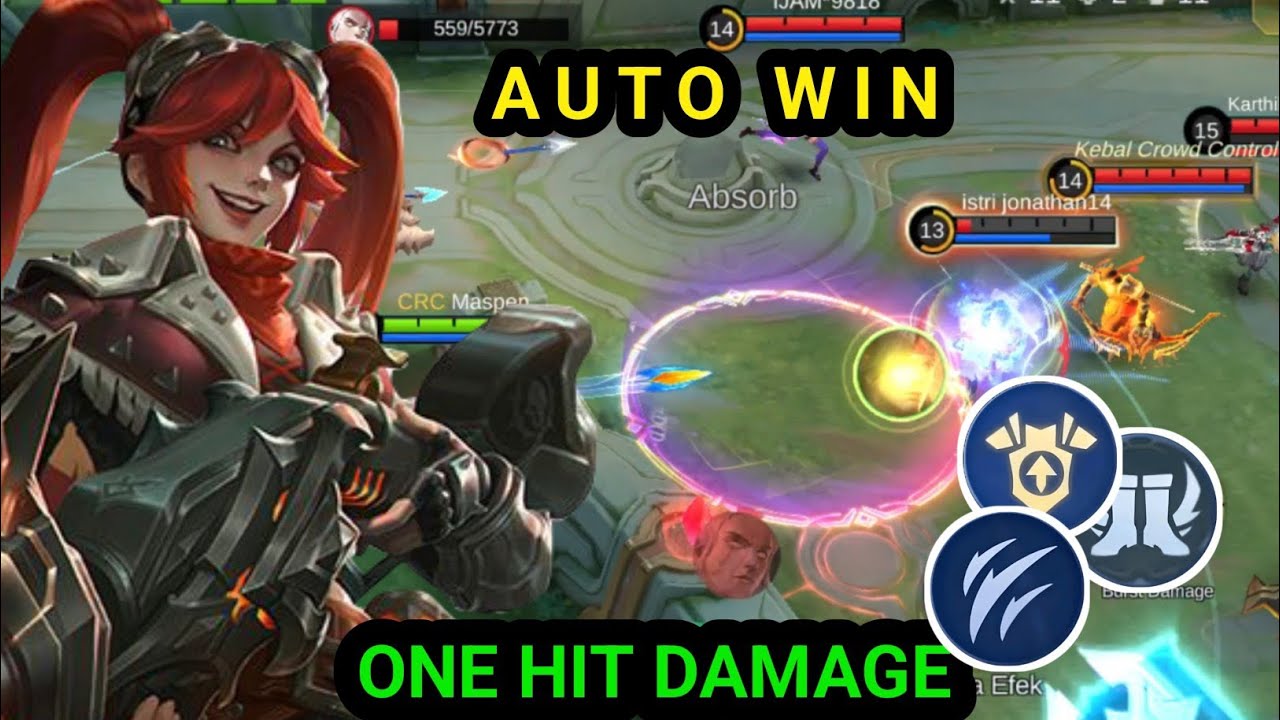 LAYLA ONE HIT DAMAGE BUILD!!😱 LAYLA BEST BUILD AUTO WIN - MLBB - YouTube