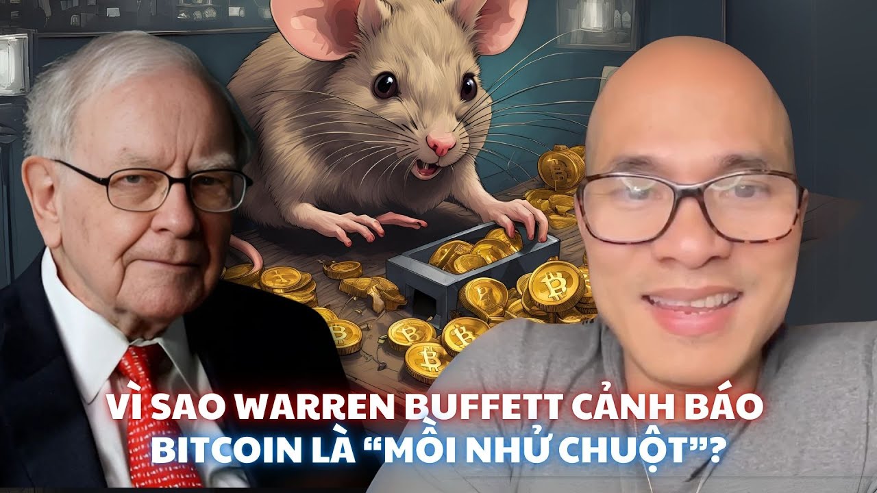 Vì sao Warren Buffett cảnh báo bitcoin là "mồi nhử chuột"? - YouTube