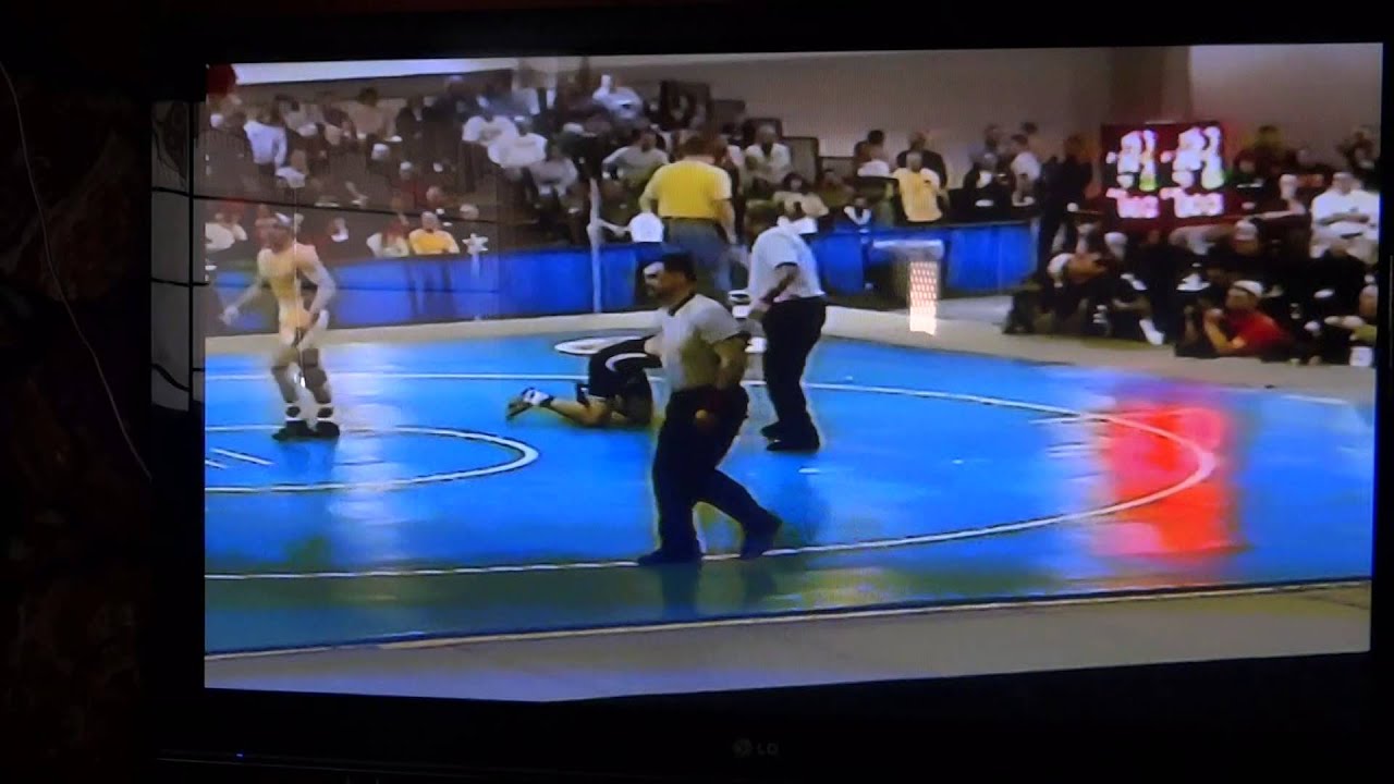 Brad Becker 157# UW-Parkside 2006 National Champion Finals Match - YouTube