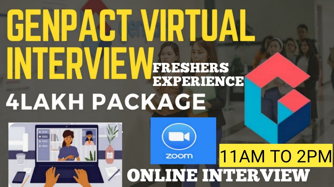 GENPACT VIRTUAL INTERVIEW|| GENPACT RECRUITMENT||LATEST JOBS ||JOBS ...