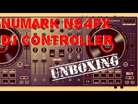 Unboxing DJ Controller Numark NS4FX - YouTube