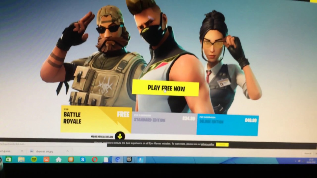 How to get Fortnite on your PC!!! - YouTube