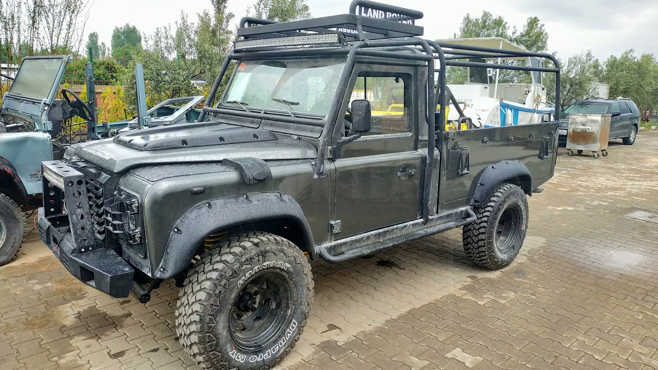 LAND ROVER DEFENDER MODIFIED 3 - YouTube