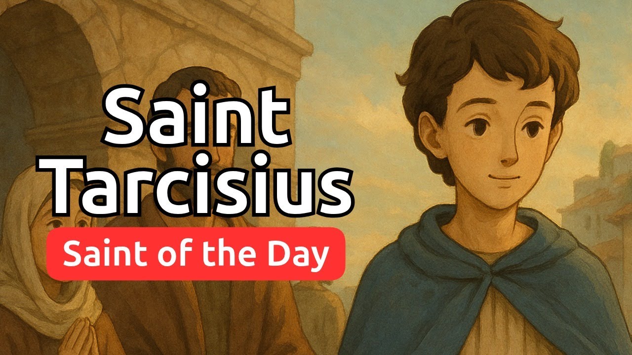 DO YOU KNOW THE BRAVE MARTYR SAINT TARCISIUS? - YouTube