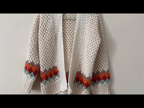 BAHARLIK DİKİŞSİZ TIĞ İŞİ HIRKA YAPILIŞI  KOLAY MODEL ANLATIMLI