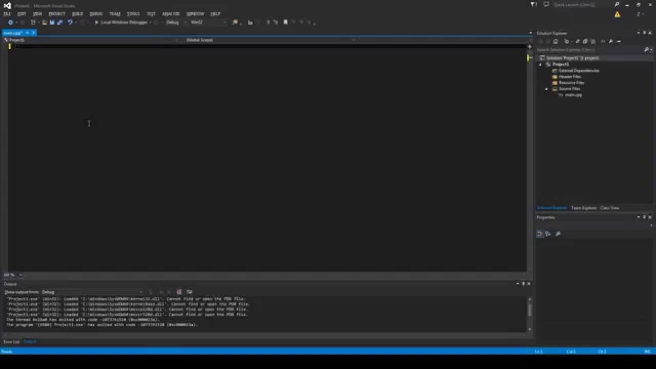 C++ | Primul program - YouTube