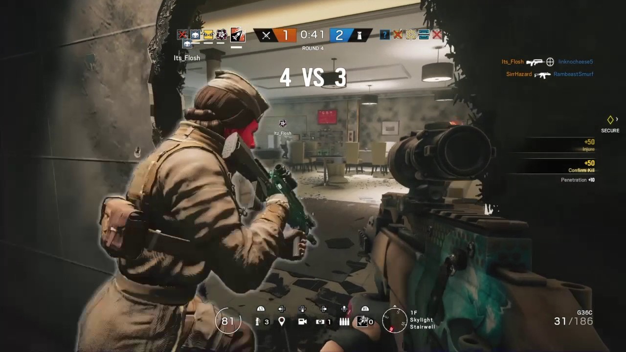 Rainbow Six Siege - Kill Compilation - YouTube