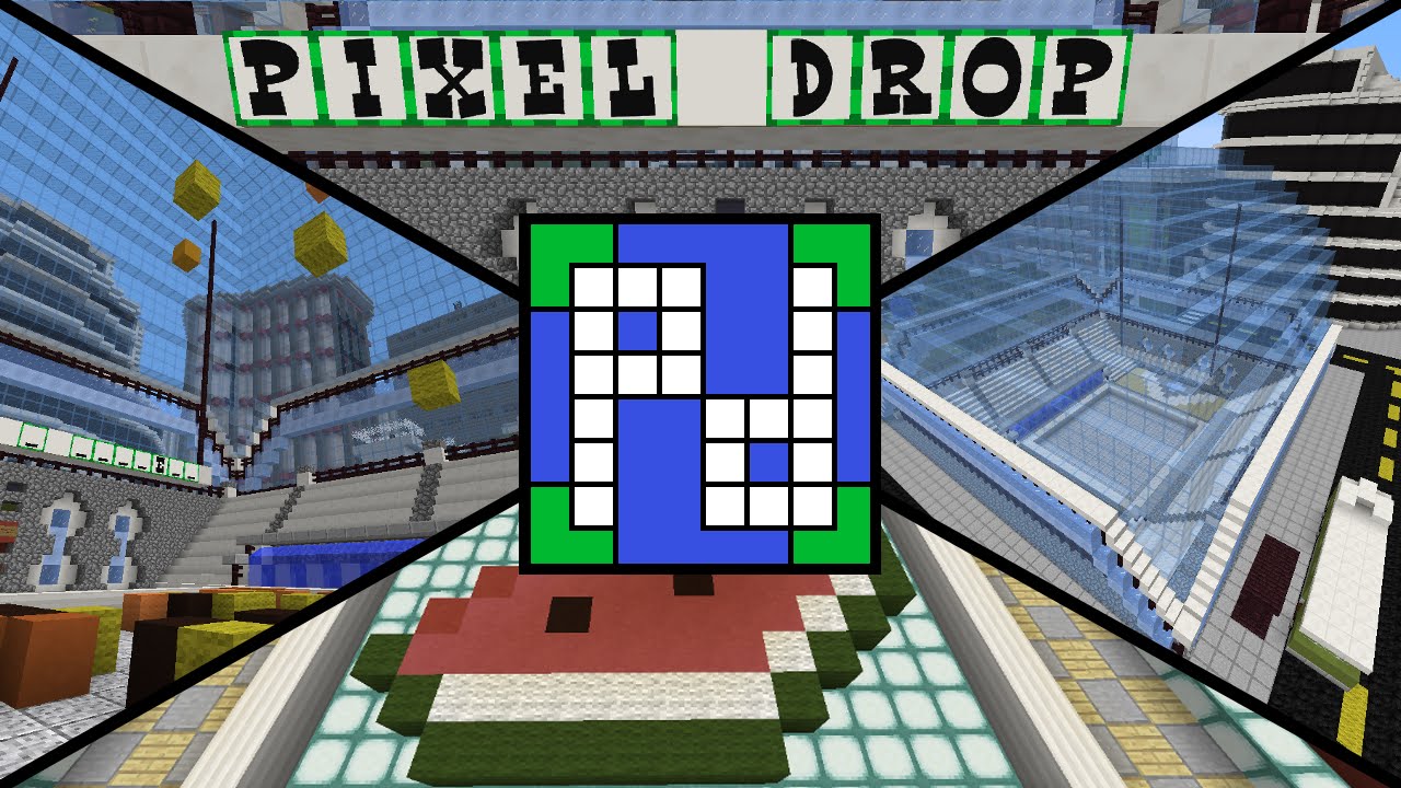 Pixel Drop - Minecraft Minigame [1.9+] - YouTube