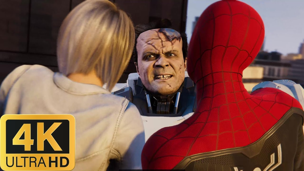 SPIDER MAN VS HAMMERHEAD 4K ULTRA HD All Cinematics - YouTube