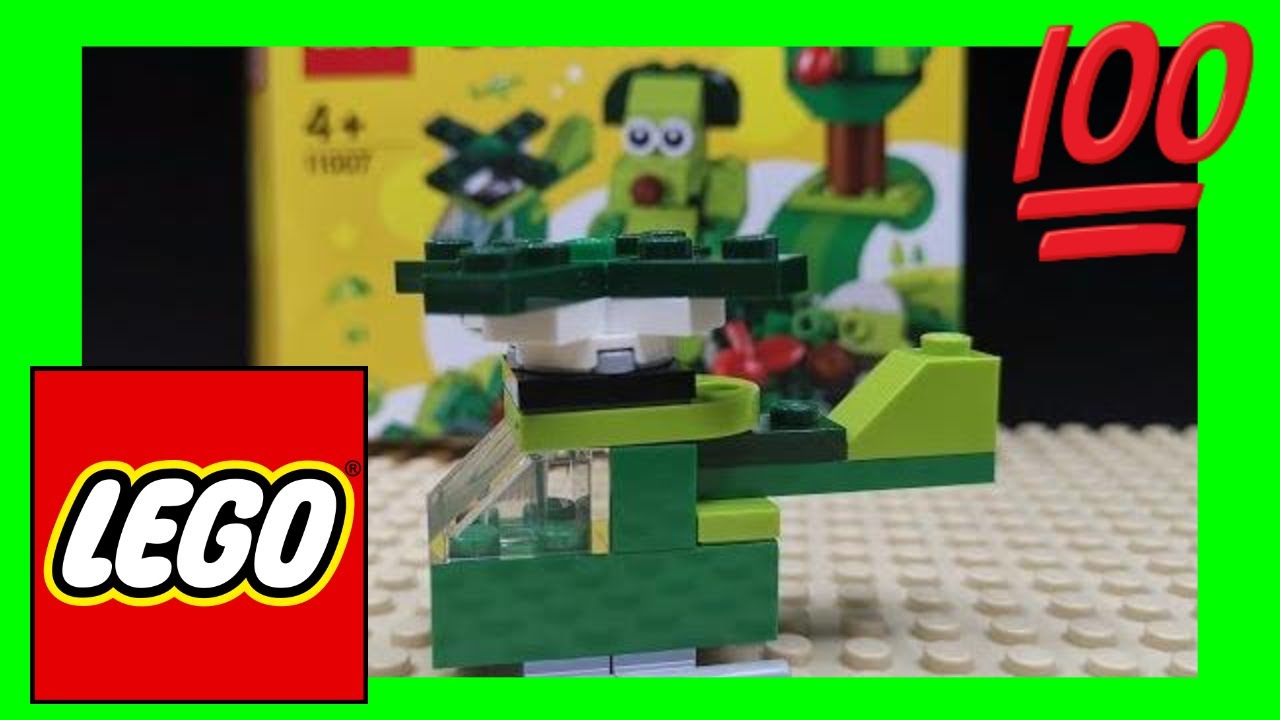 LEGO Classic 11007 Creative Green Bricks Unboxing Part 1 (000897 a ...
