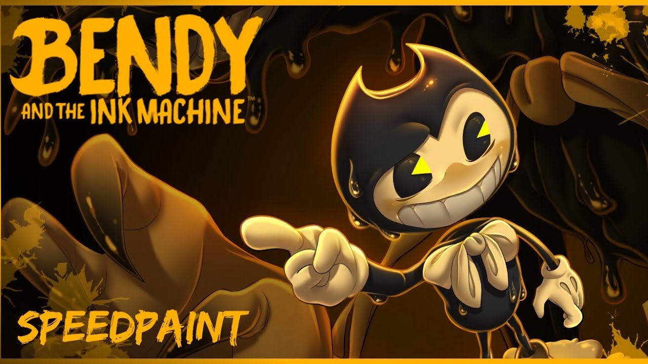 Bendy (Bendy and the Ink Machine) | SpeedPaint - YouTube