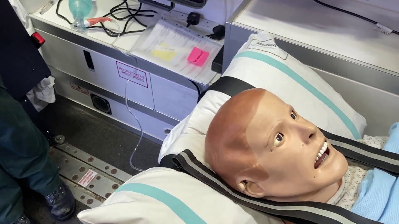 Simulating a bubbling chest drain - YouTube