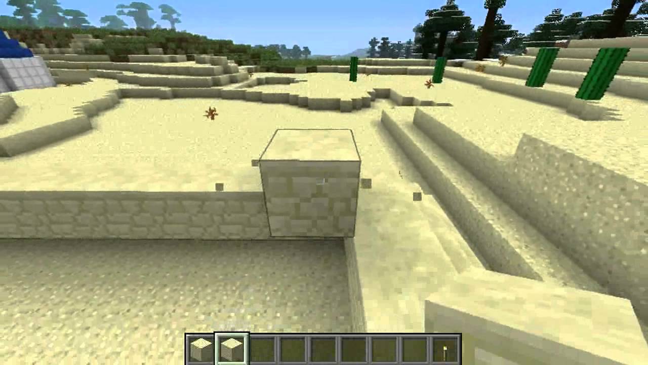Minecraft Pyramid Tutorial - YouTube