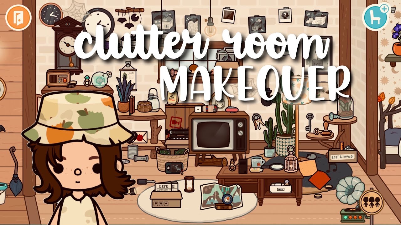 Clutter Room Makeover - Toca Life - YouTube