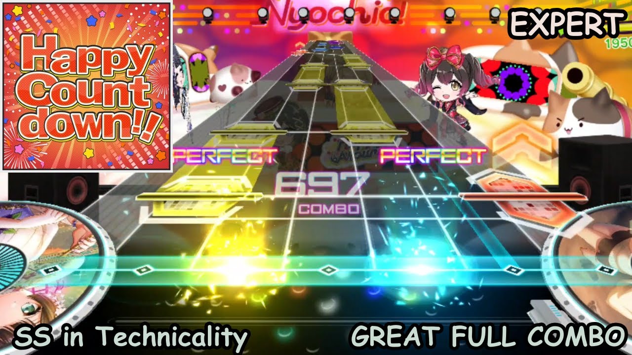 [EXPERT] Happy Countdown!! - Happy Around! ~ Great Full Combo & SS ...
