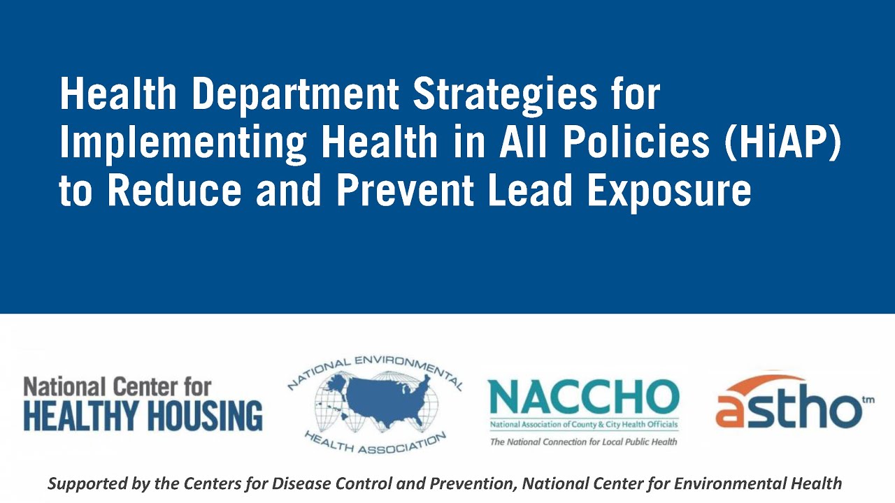 Webinar: Health Department Strategies for Implementing Health in All ...