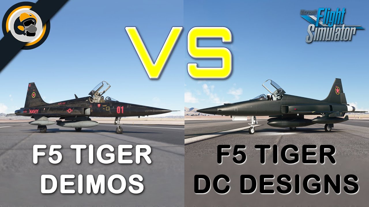 Deimos F5 Tiger VS SC Designs F5 Tiger - Microsoft Flight Simulator ...