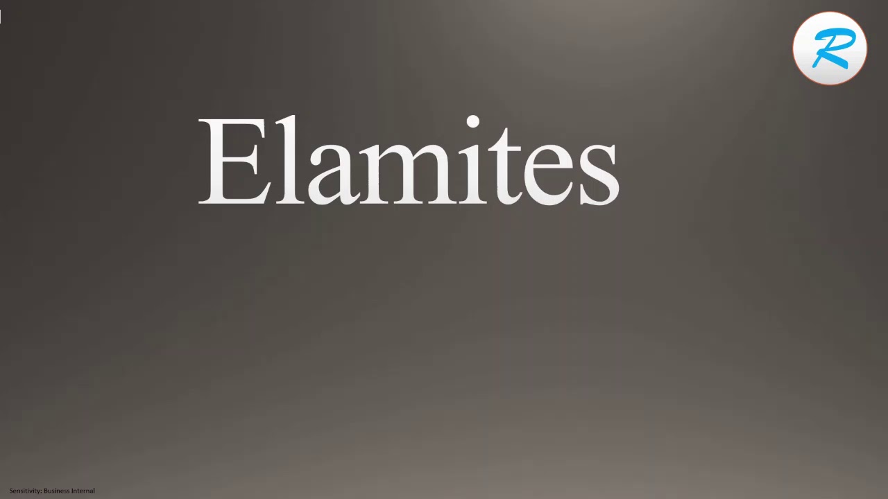 How to pronounce Elamites - YouTube