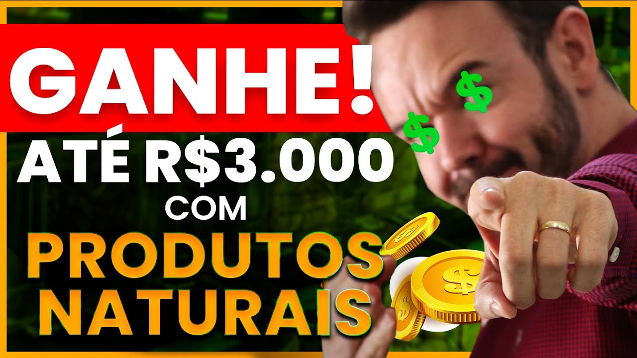 Transforme sua paixão em lucro: Cléber Brandão revela como ganhar dinheiro com produtos naturais ...
