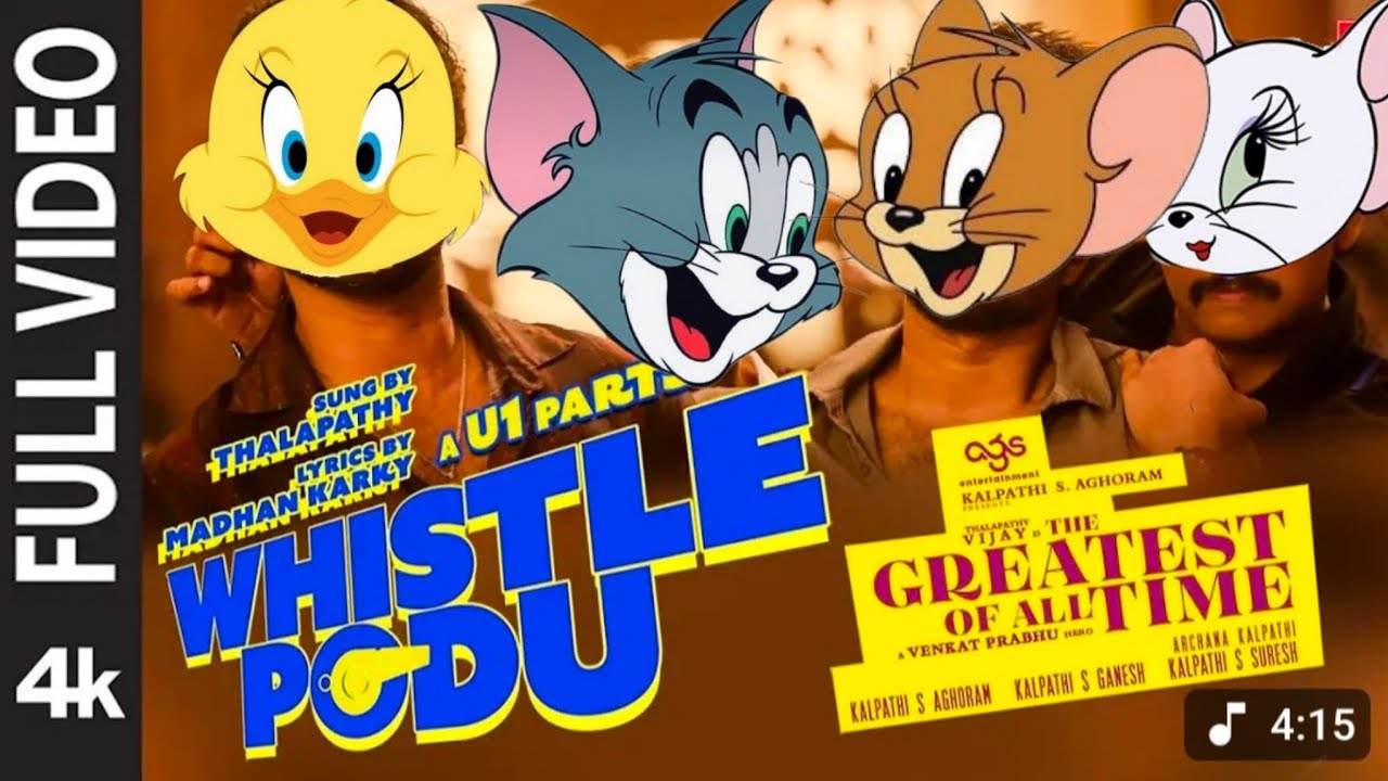 Whistle podu - GOAT) Tom and Jerry version - YouTube