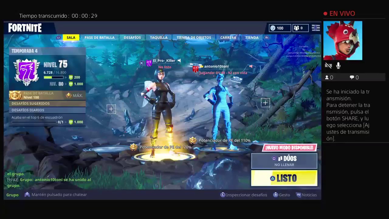 ¡JUGANDO CON MI AMIGO ANTONIO! | Fortnite | - YouTube