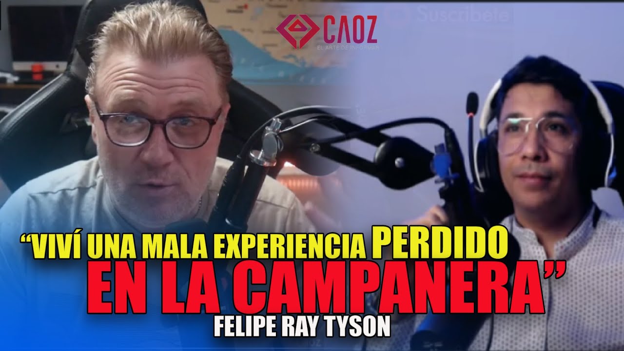 PERDIDO EN LA CAMPANERA Felipe Ray Tyson se topa con pandilleros - YouTube