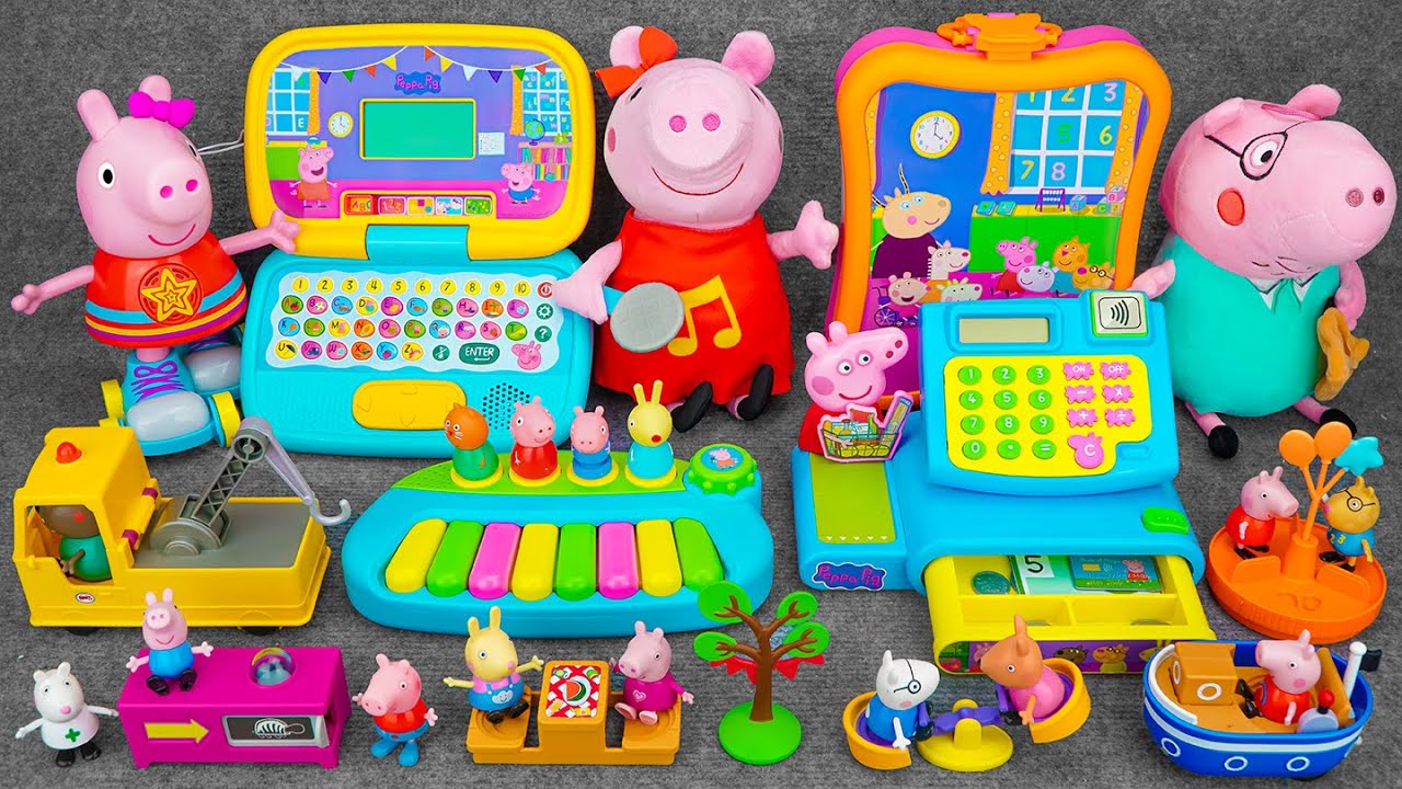 89 Minutes Satisfying with Unboxing Peppa's Cash Register, Cute Peppa ...