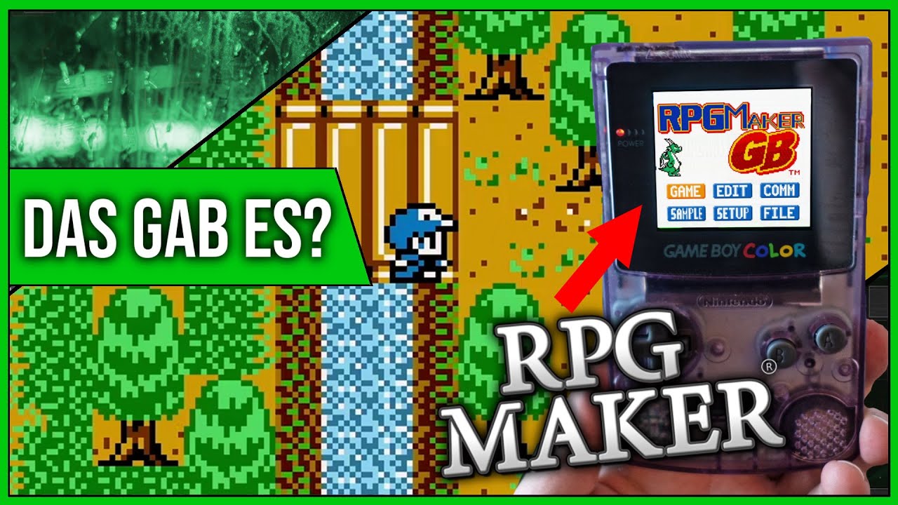 RPG Maker auf dem Gameboy COLOR? - YouTube