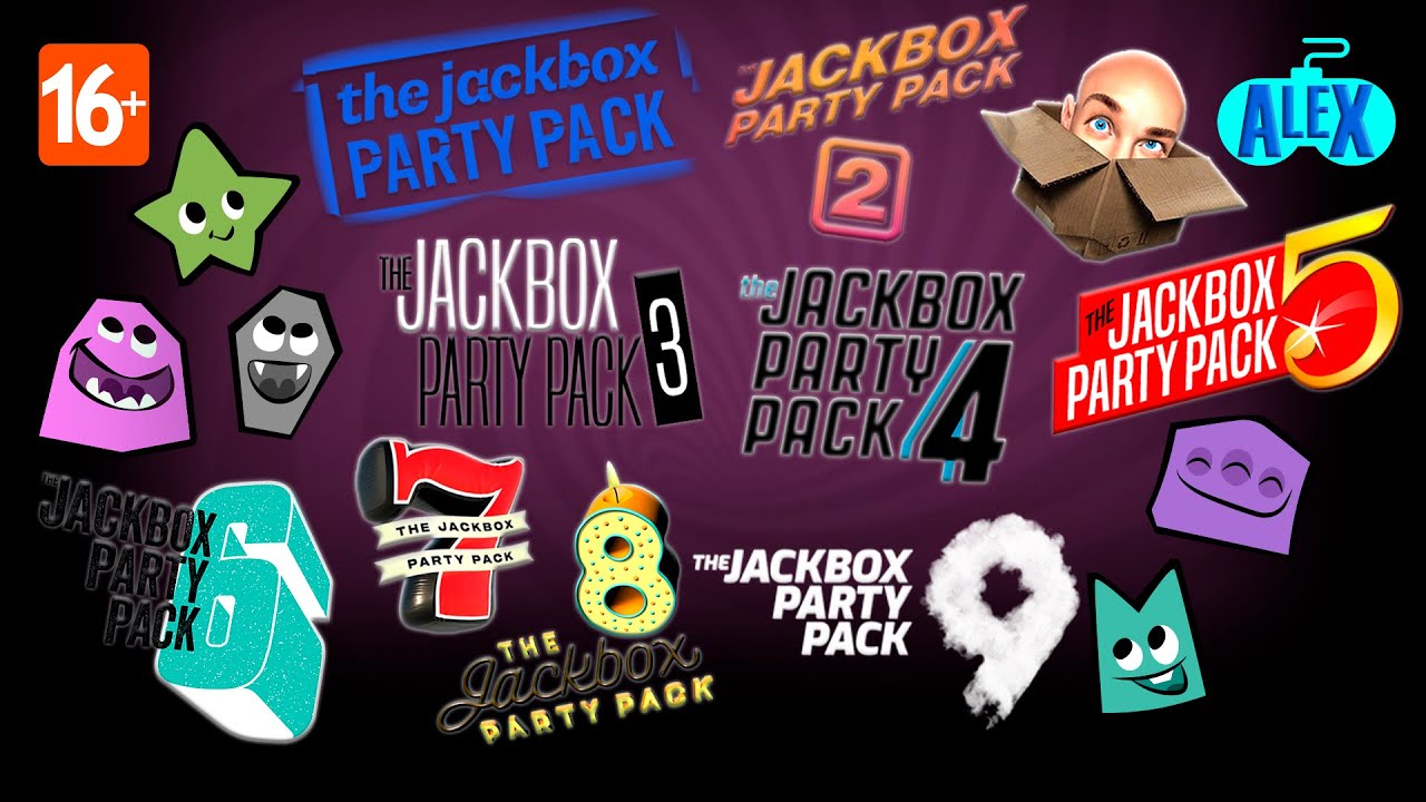 ALEXBOX: The Jackbox Party Pack 1-9! ИГРАЕМ И ВЕСЕЛИМСЯ!!!!!!!!! 16 ...