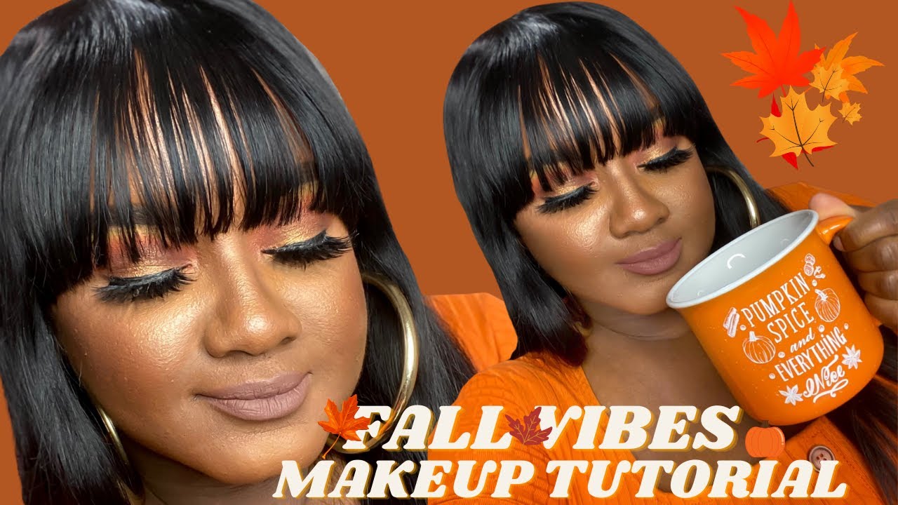 HOW TO: QUICK & EASY FALL EYESHADOW MAKEUP TUTORIAL - YouTube