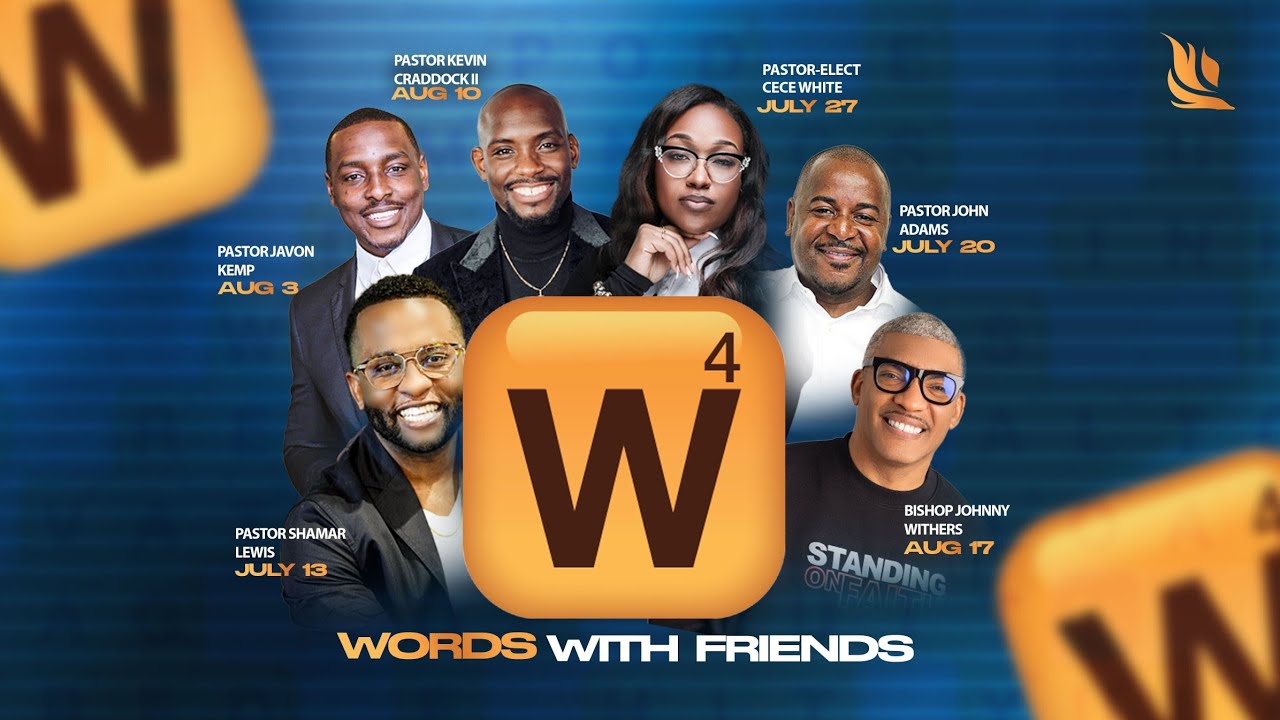 Words with Friends with Pastor Shamar Lewis | Pastor Darnell Hammock ...